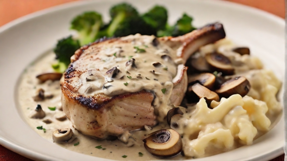 Pork Chops with Mushroom Cream Sauce – FodLoc – Best Recipes